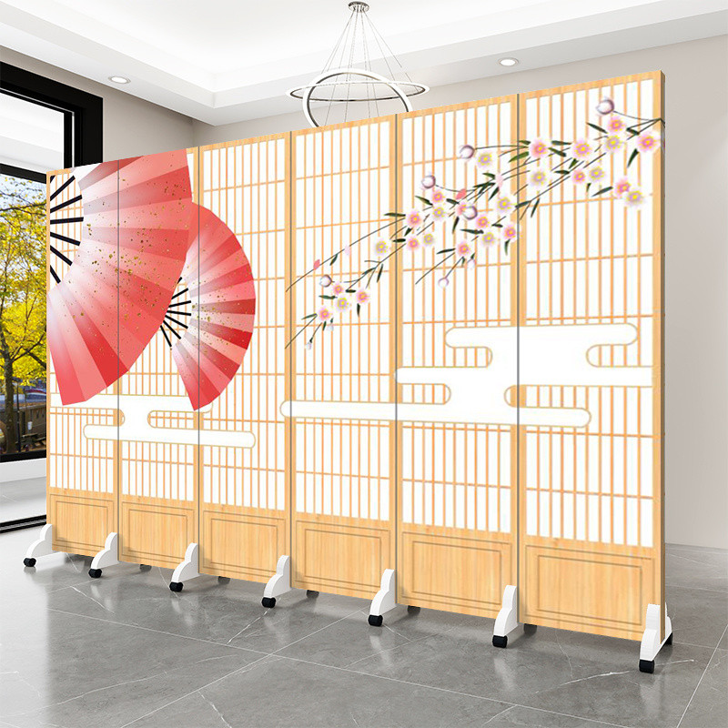 Japanese Style Screen Partition Cherry Blossom Japanese Restaurant ...