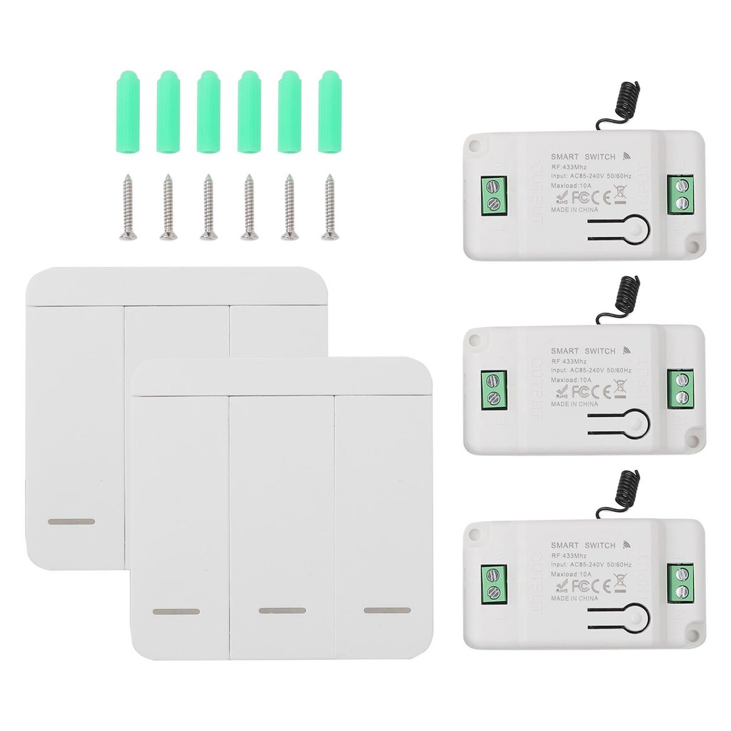 Innovative RF Technology in a Compact Wireless Light Switch Kit Design ...