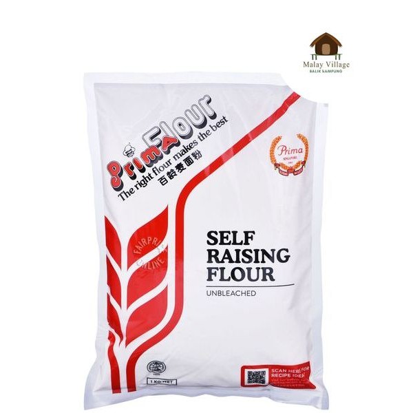 Prima Flour Packet Flour Self Raising 1kg | Shopee Singapore