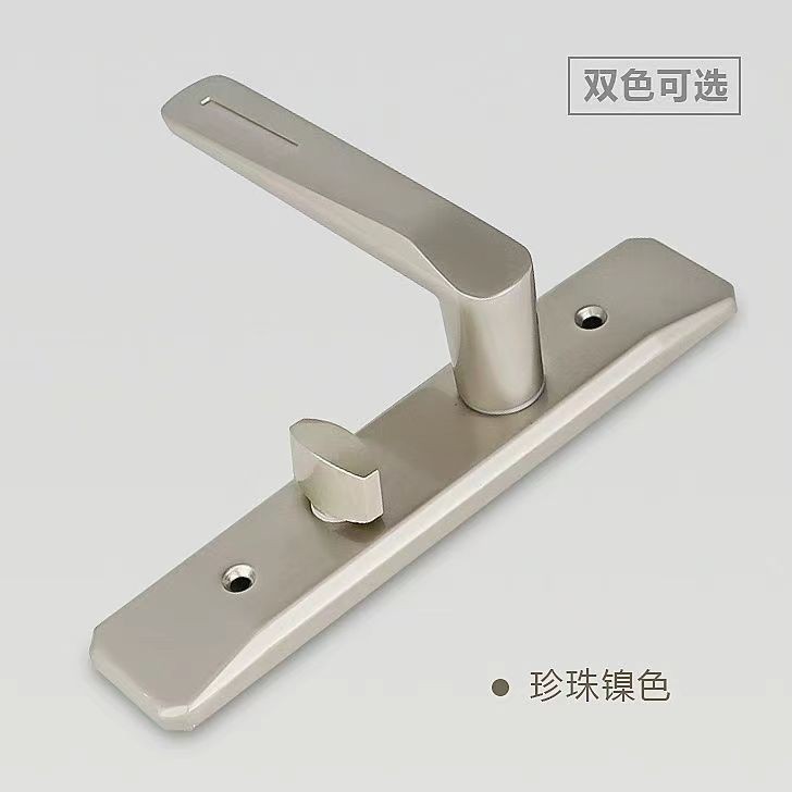 Bathroom Door Lock Aluminum Alloy Door Lock Single Tongue Handle Lock ...