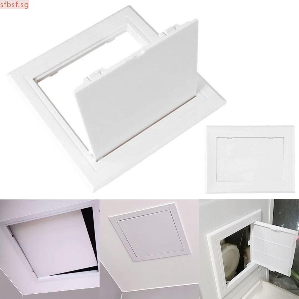 SFBSF Access Panel Door, White Plastic Opening Flap Cover Plate ...