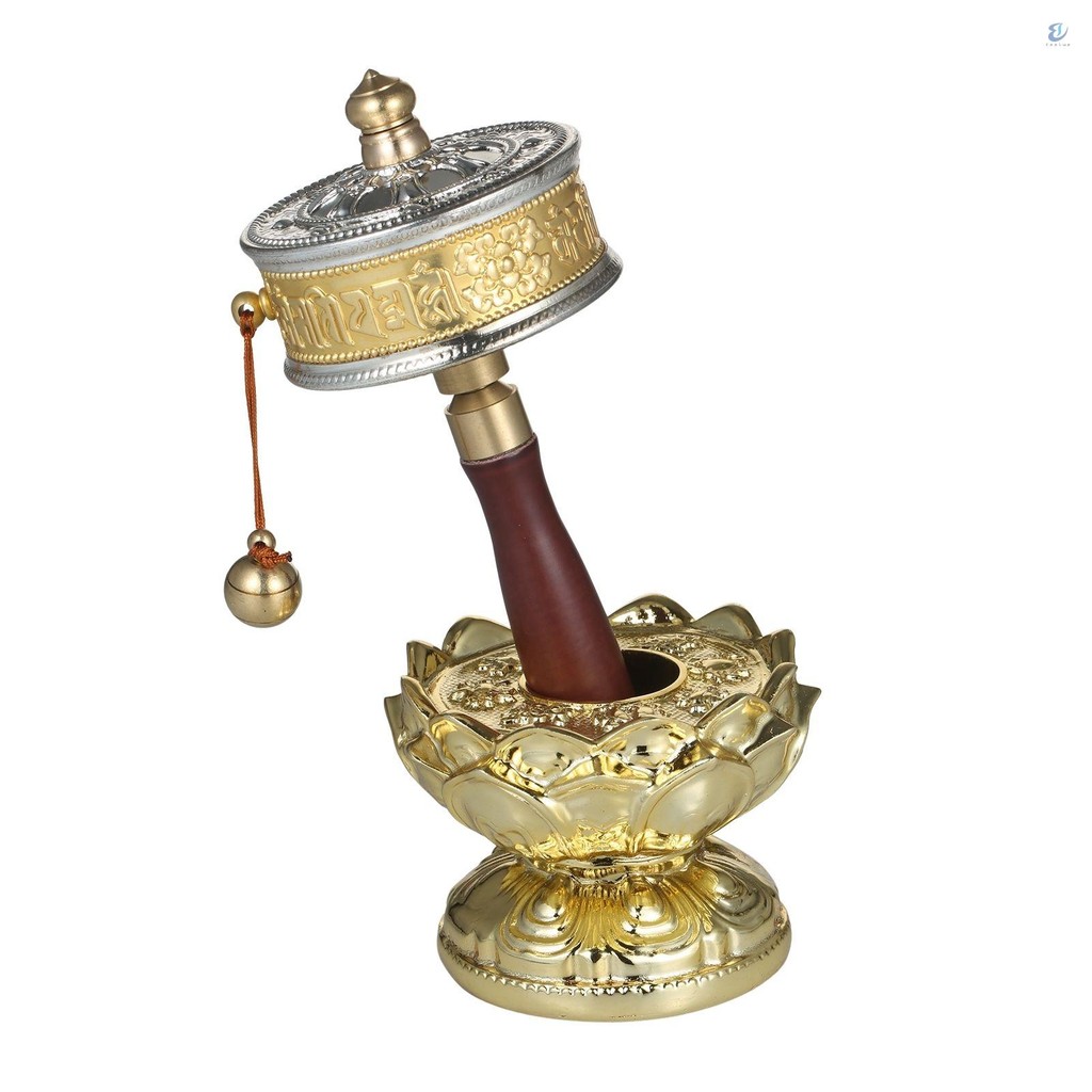 Tibetan Prayer Wheel Tibetan Buddhist Hand Turn Praying Instrument ...
