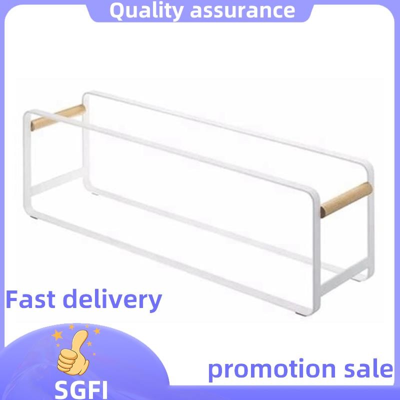 Shoe Rack 2-Tier Shoe Rack Small Stackable Shoe Rack Wood Shoe Shelf ...