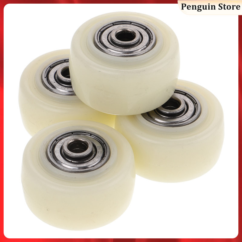 4 Pcs Universal Wheel Trolley Locking Caster Wheels Heavy Duty Mini ...