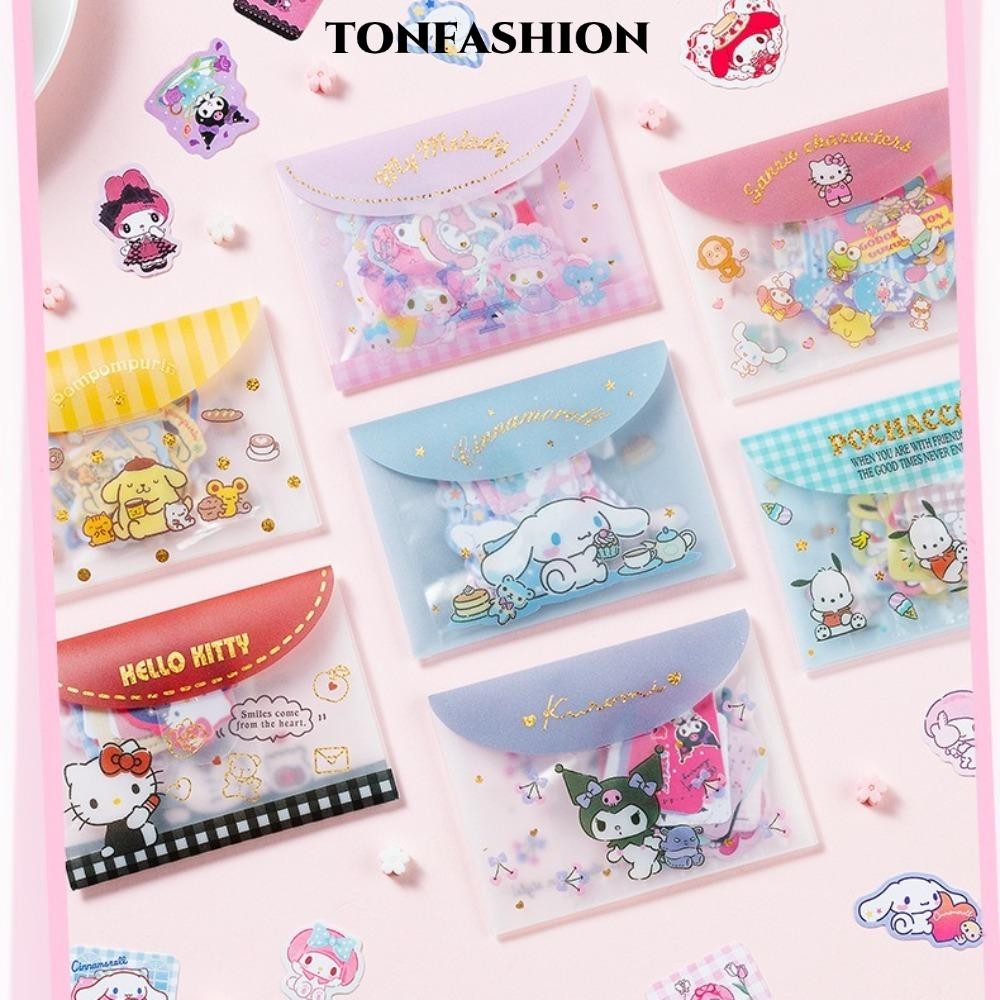 TONFASHION 40pcs/pack Stickers, Sanrio Cute Cartoon Paster, Pompompurin ...
