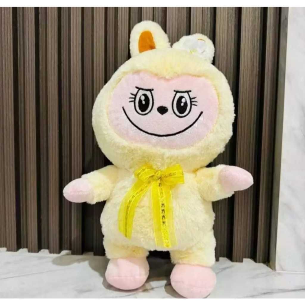 Labubu viral doll measuring 45 cm, cute and cute | Shopee Singapore