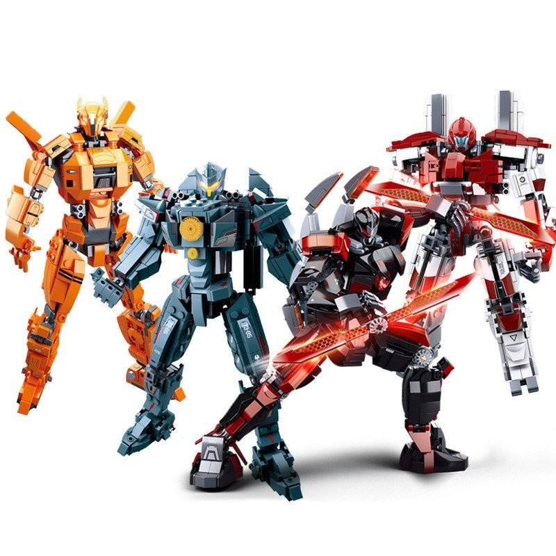 Building Blocks8Assembled Revenge Puzzle Pacific Rim Wanderer Mech ...