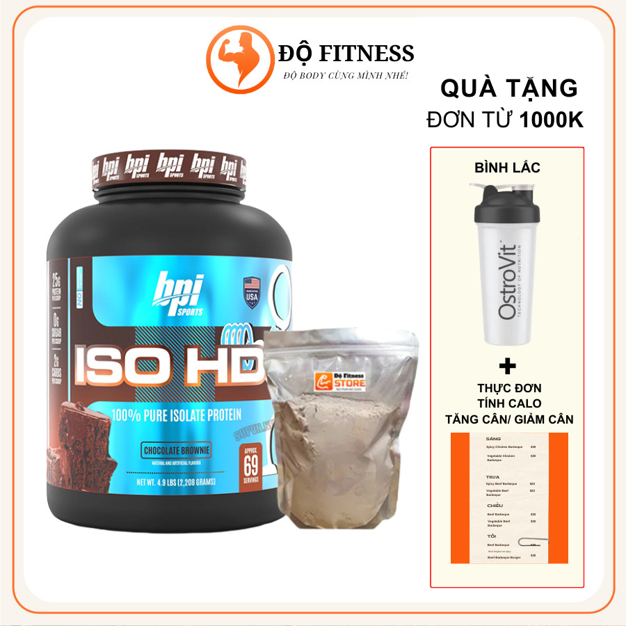 Iso HD BPI Whey Protein Isolate 5Lbs - Supports Muscle Development and ...
