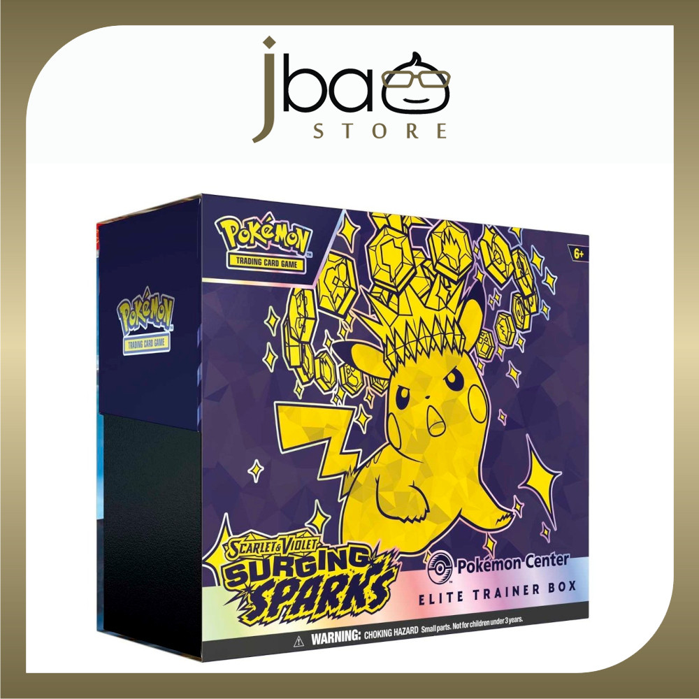 Pokémon TCG Scarlet & Violet-Surging Sparks Pokémon Center Elite Trainer Box SV08 | Shopee Singapore