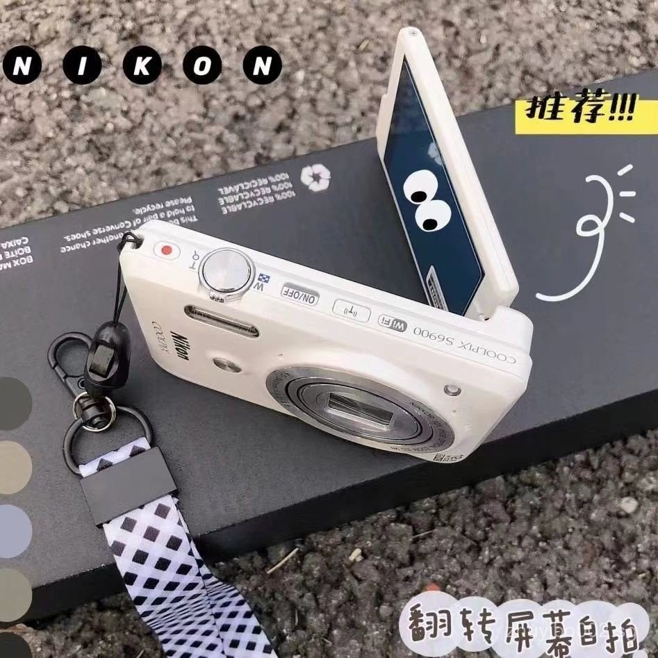 HD Pixel Student c Retro Digital Camera Portable Portable Campus VLOG ...