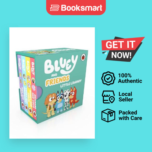 [Local Stock] Bluey and Friends Little Library- Bluey by Bluey - Board ...