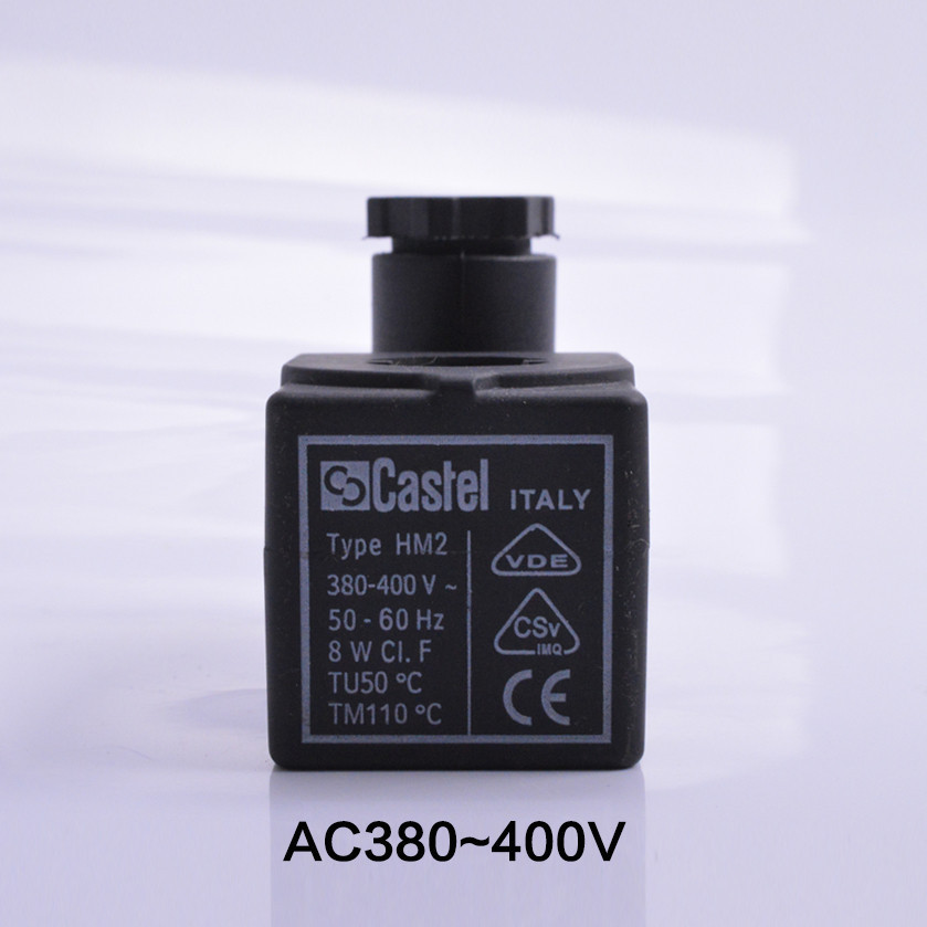 Castel cold storage air conditioning solenoid valve coil 380/9100/A6 ...