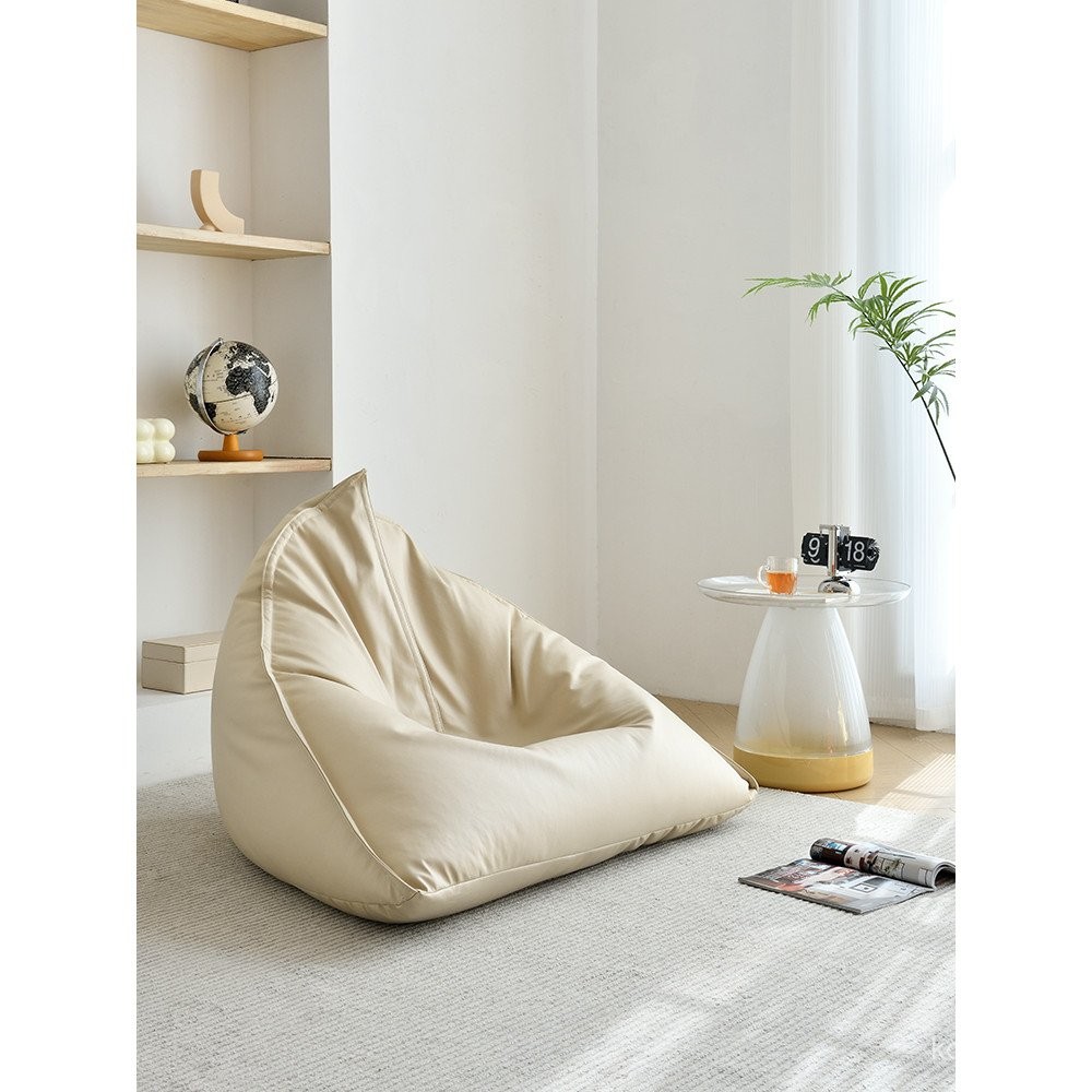 Tech Fabric Lazy Sofa Bean Bag Tatami Reclining Sleeping Bedroom ...