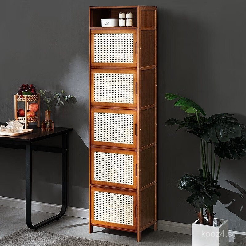 Kitchen Storage Rack Sideboard Cabinet Floor Multi-layer Cabinet ...