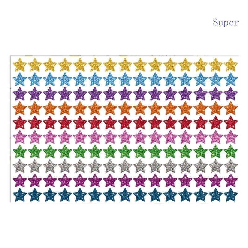 Super 1500PCS Child Motivational Stickers Star Reward Stickers For ...