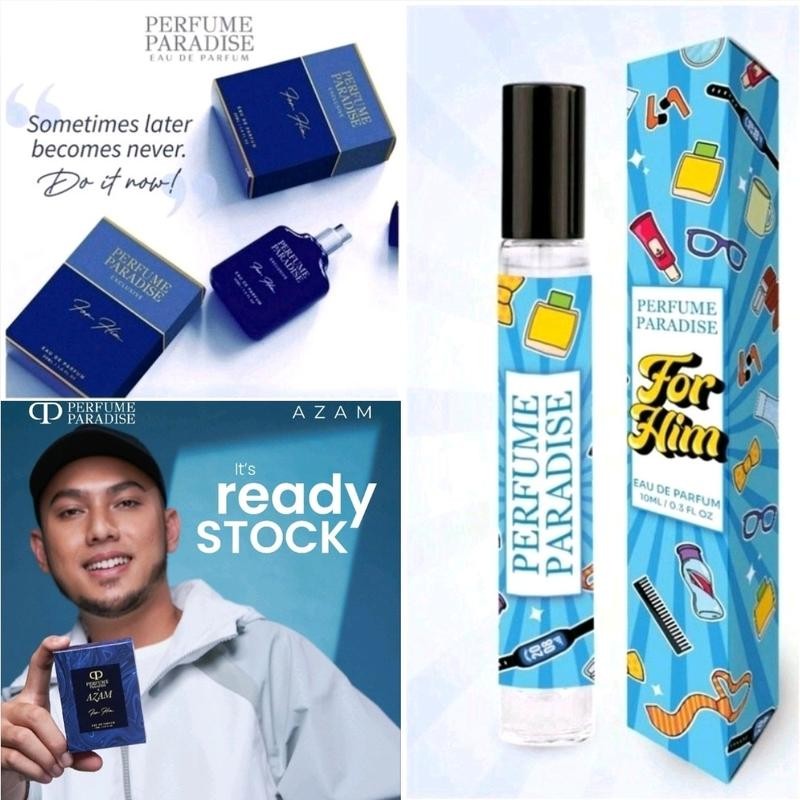Perfume Paradise exclusive Man and Azam Edition (10ml & 30ml) Halal Men ...