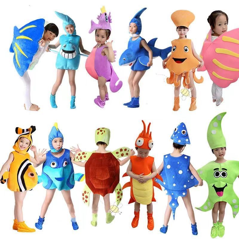 Dance rr07 Crab Funny Sea Animal cos Shark Children's Day Theme ...