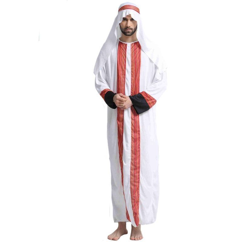 Saudi Arabian Costume Male Adult Aladdin Costume Middle Eastern Costume ...