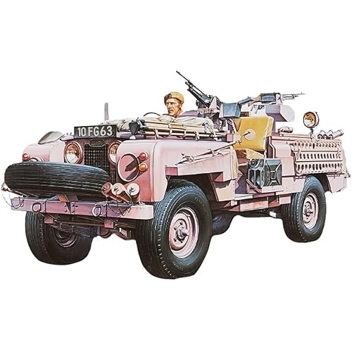 TAMIYA 1/35 Military Miniature Series No.76 British Army SAS Land Rover ...