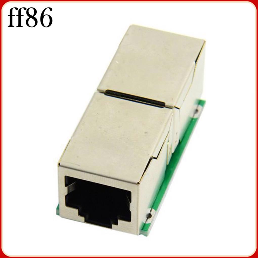 RJ45 Connector Female To Female Ethernet Cat5e Cat7 CAT6 Conector ...