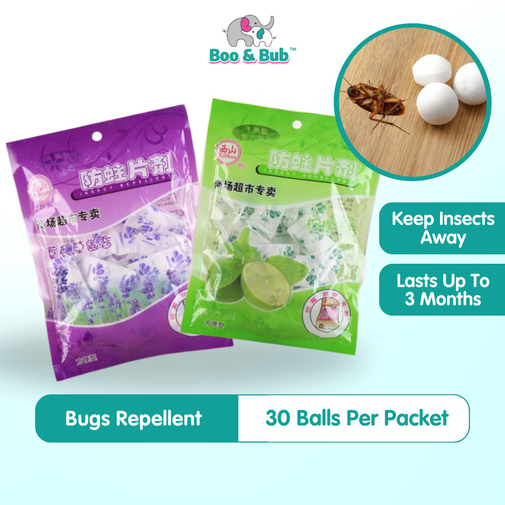 🐘Boo&Bub🐘 Bugs Repellents | Insect Cockroach Lizard Repellent Mothballs ...