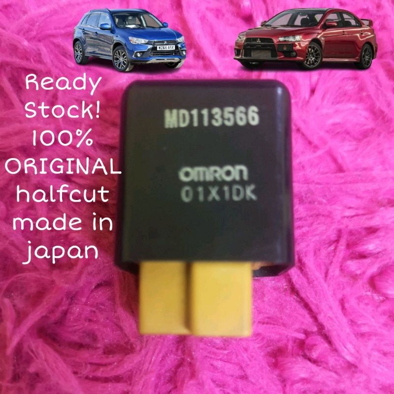 Original Omron Alternator Relay MD113566 For Mitsubishi, Proton(halfcut ...