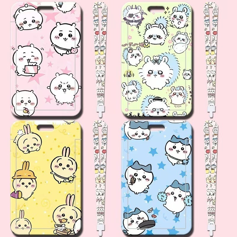 Japanese Chiikawa Yoyogi Card Holder Chikawa ID Card Holder Usage Hachi ...