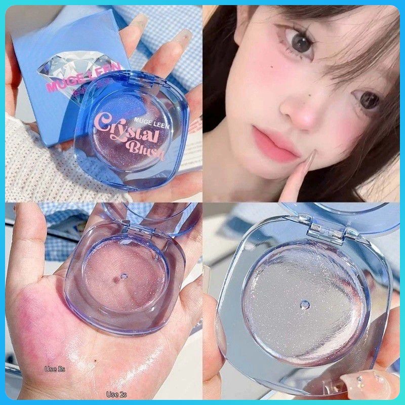 PEACH JO+ Blush Clear Transparent Crystal Blush Palette Natural Contour ...