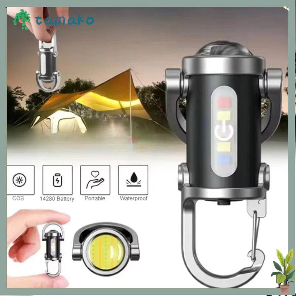 TAMAKO LED Torch, Portable Ultra Bright Keychain Flashlights, with Red ...