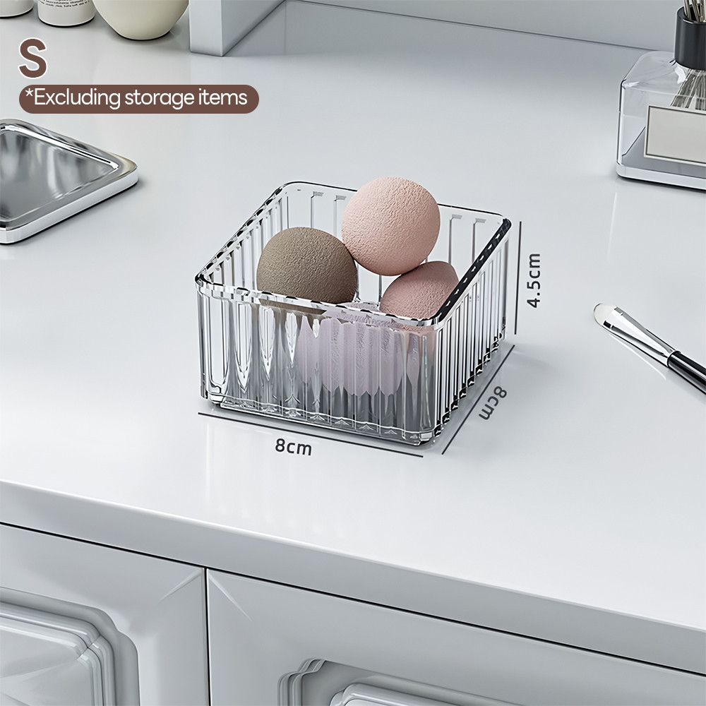 Bevavar Drawer Organizer Partition Makeup Organizer Transparent Drawer ...