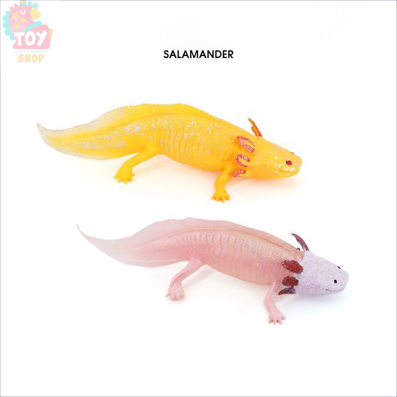 Children's Cognitive Toys Realistic Axolotl Model | Shopee Singapore