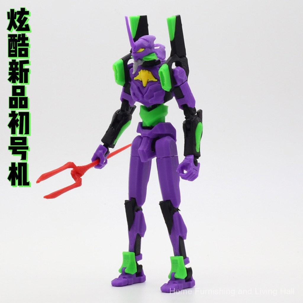 Same Style as Tiktok3d Print Movable Joint Doll Super Hero EVA Gundam ...