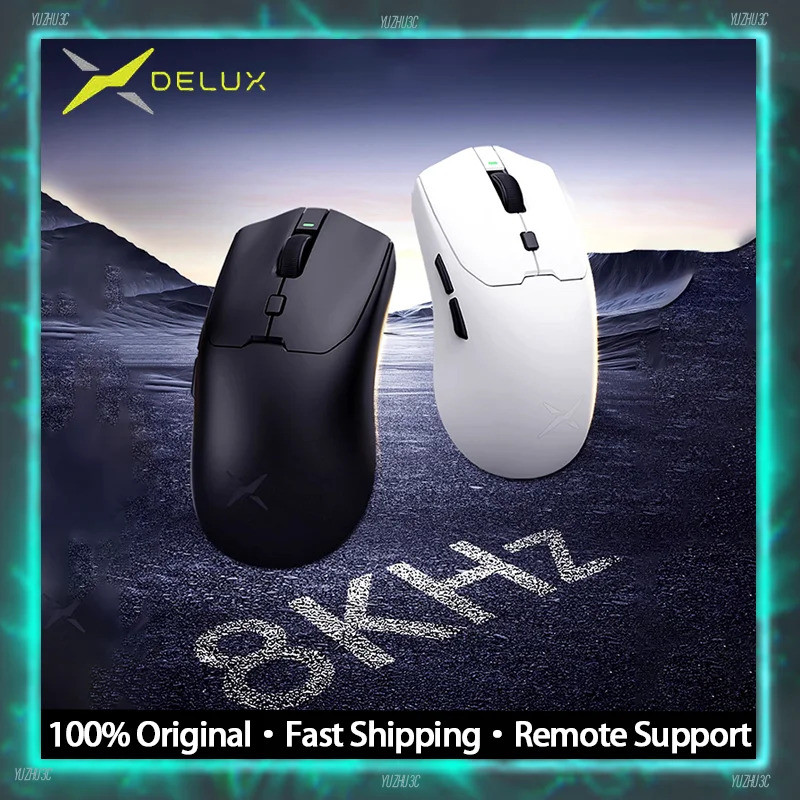 Delux M700 Gaming Mouse M700 Pro Ultra E-Sport PAW3950 Sensor 8K ...