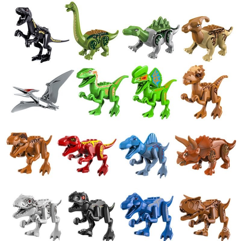 Dinosaur Compatible with Lego Assembling World Building Blocks Jurassic ...