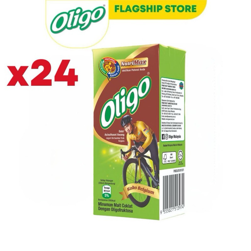 RTD - OLIGO CHOCO MALT CALCIUM 200ML (24 packs) | Shopee Singapore