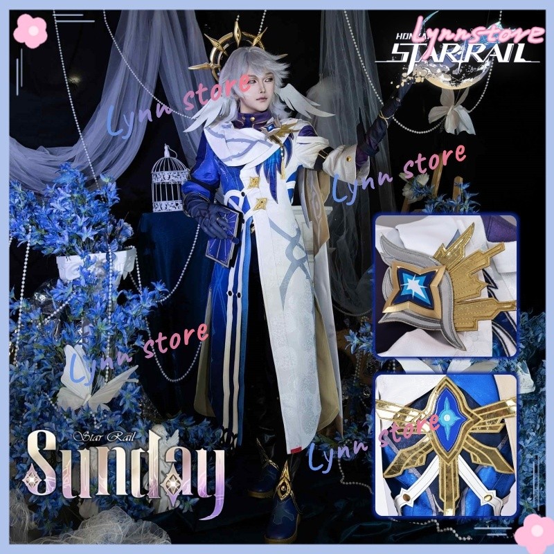 Honkai: Star Rail SUNDAY Cosplay Costume SUNDAY New Outfit Cosplay ...
