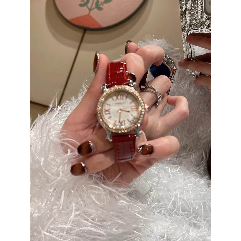 CILOA Full Diamond Strap 2025 New Style Watch Light Luxury Niche Art ...