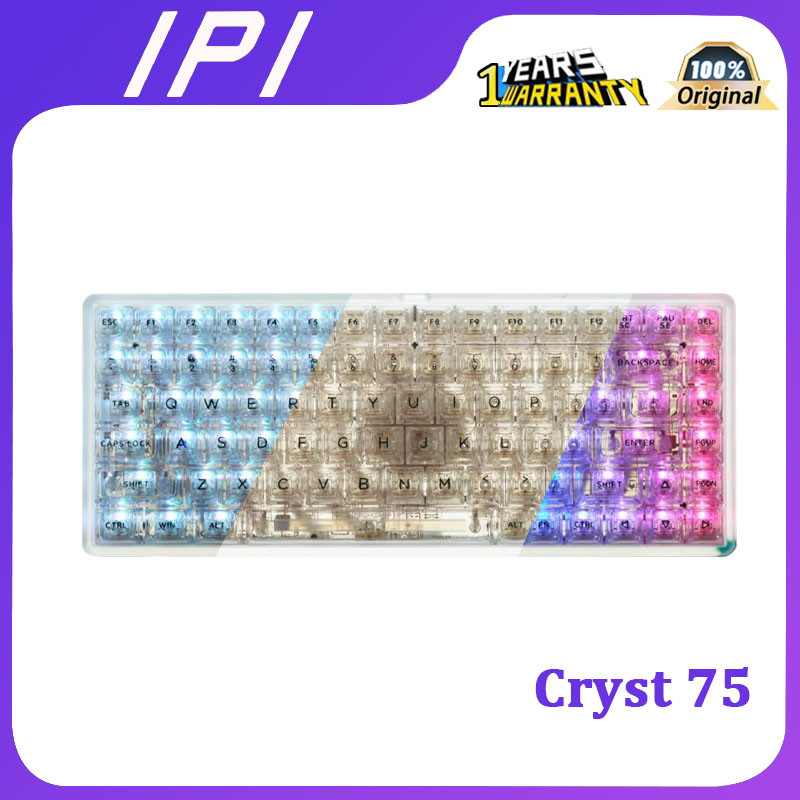 IPI Cryst75 Custom Fully Transparent Hot Swap Transparent Circuit ...