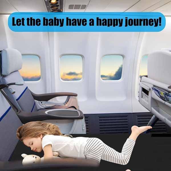 airplane seat extender Explosive children's airplane travel bed ...