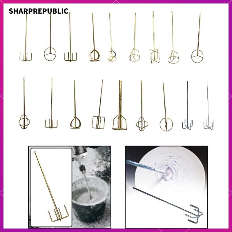 [Sharprepublic] Electric Paint Mixing Rod Mixing Stick Sturdy Drill ...