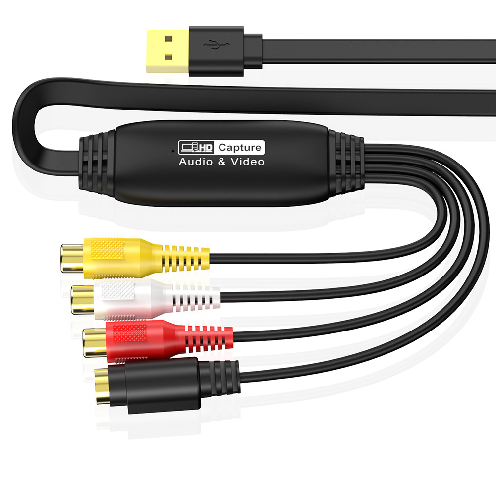 USB Video Capture Card VHS TV DVD VCR VHS To Digital Converter Video ...