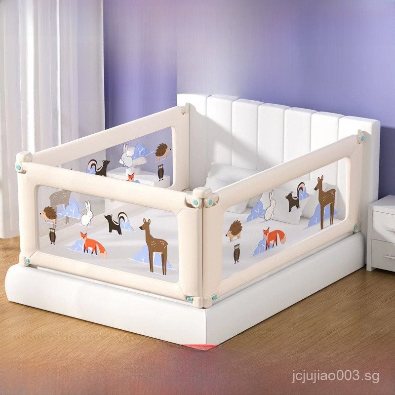 sg Bed Fence Baby Fall Protection Protective Fence Bed Border Fall off ...