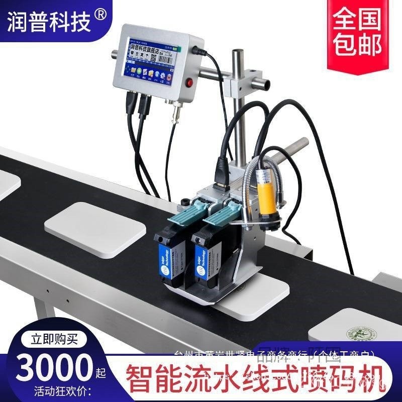 RP-W200P Assembly Line Inkjet Printer Intelligent Runpu Automatic ...