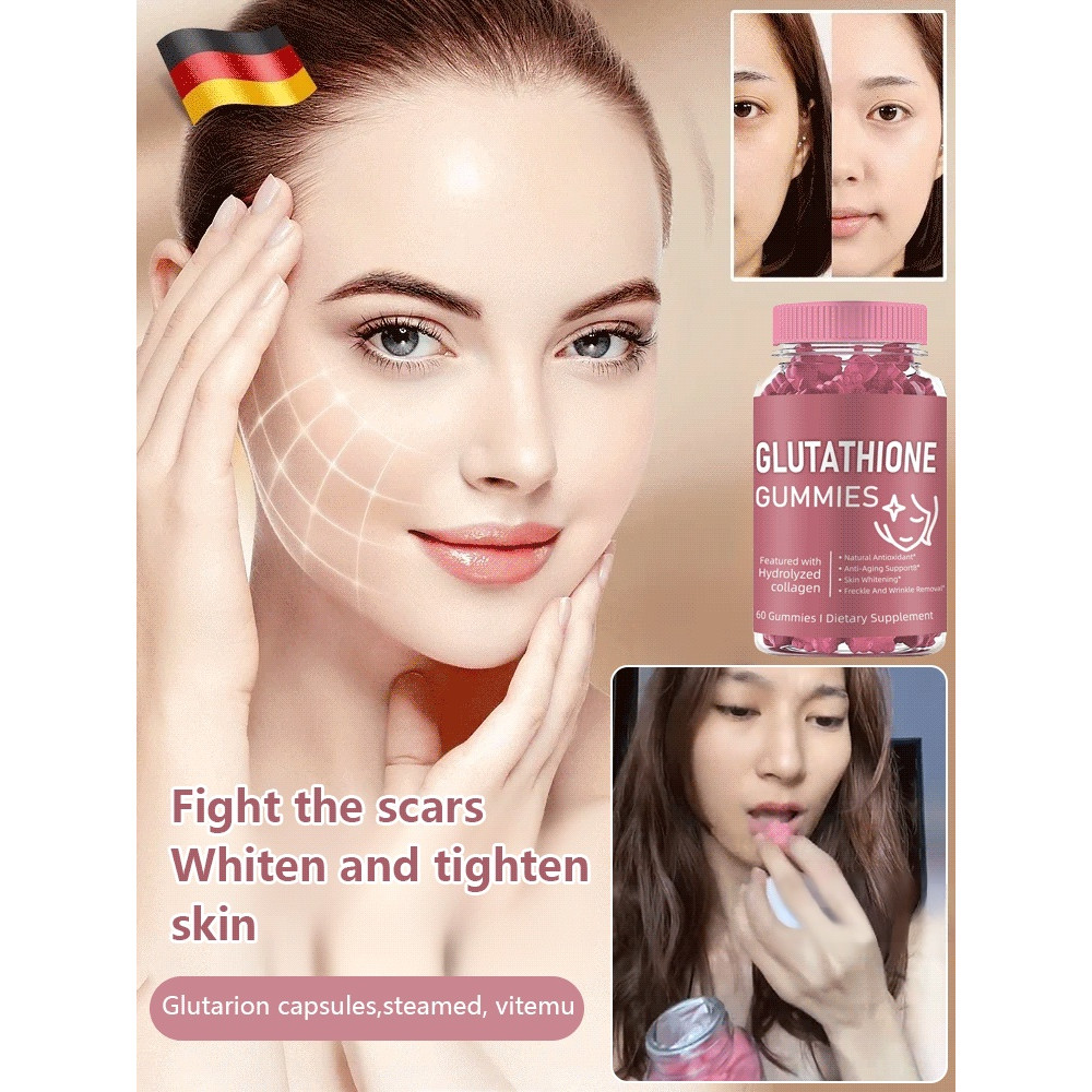 💥Price Drop🚀Glutathione Collagen Gummies Multi-flavor Iron-Rich Gummies ...