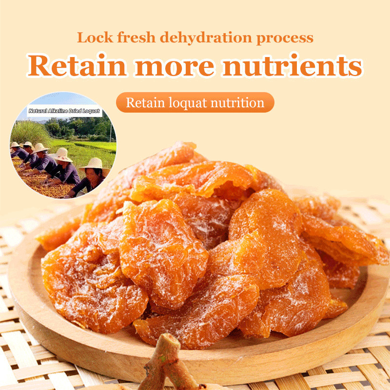 🔥Buy 1 Free 1🔥100% Natural Bamboo Bee Salt Loquat Dried Fruit Seedless ...