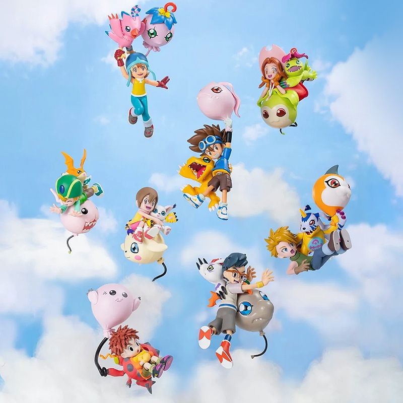 BNFIGURE Q Digimon Adventure 25th Anniversary Ver. Blind Box | Shopee ...