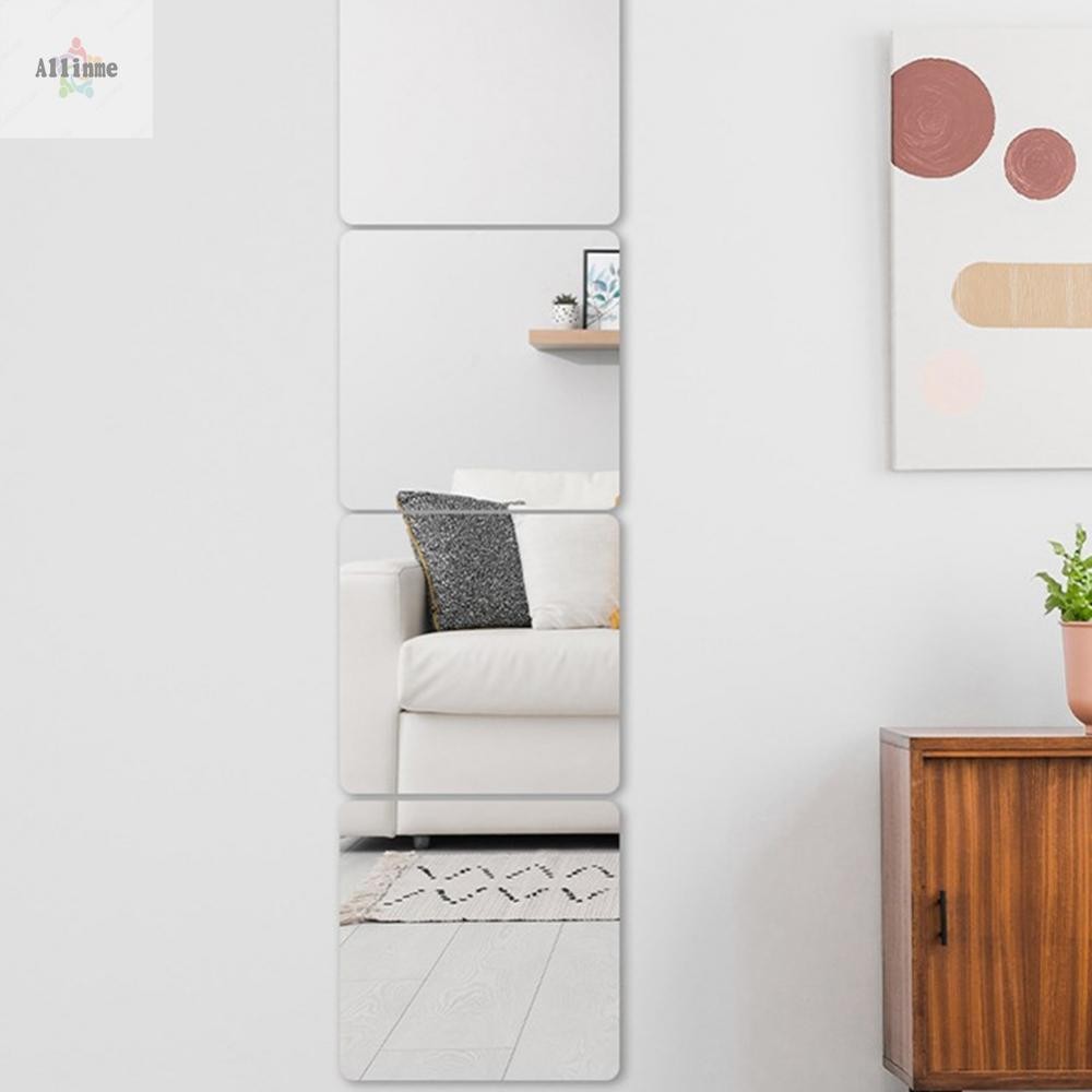 Flexible Plastic Mirror Square Flexible Home Room Decor Wall Mirror ...