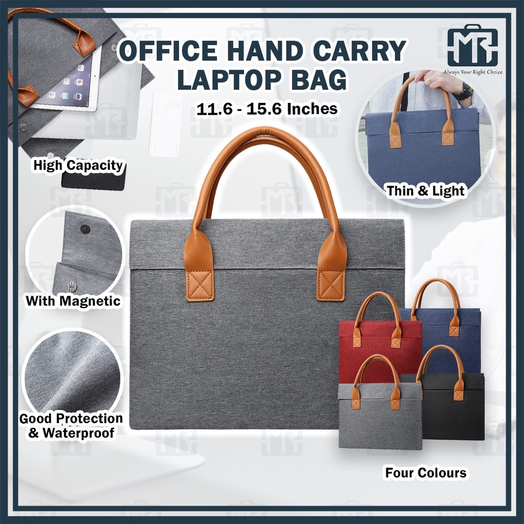 (11.6-15.6inch) MR Office Work Bag Hand Carry Laptop Bag Women Light ...
