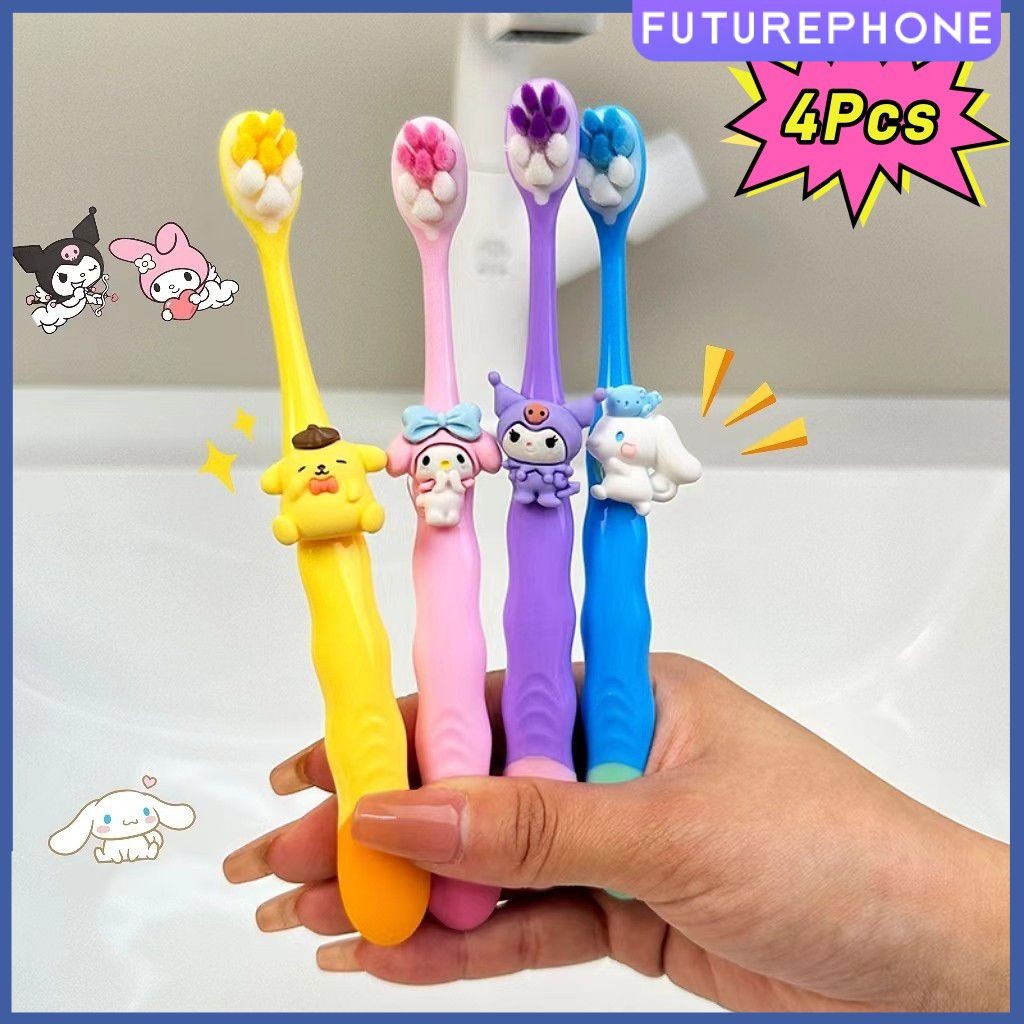 Sanrio Toothbrush Anime Hello Kitty My Melody Kuromi Cinnamoroll ...