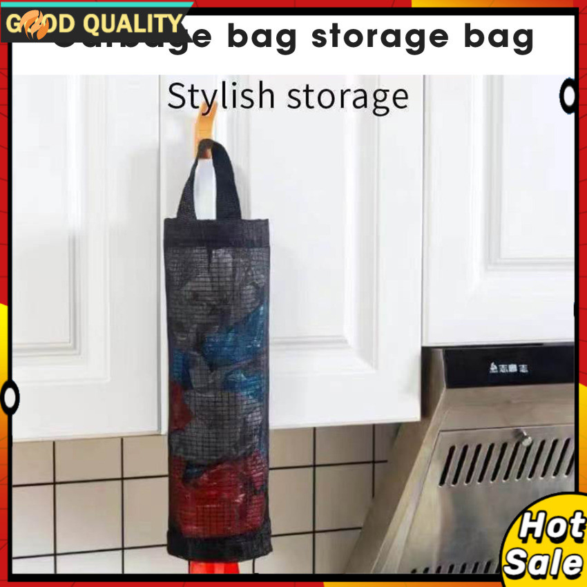 Grocery Bag Holder Wall Mount Plastic Bag Holder Dispenser Hanging ...